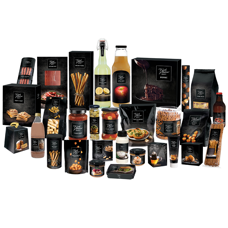 Food Atelier | Zwart Mix & Match - Totaal Geschenk